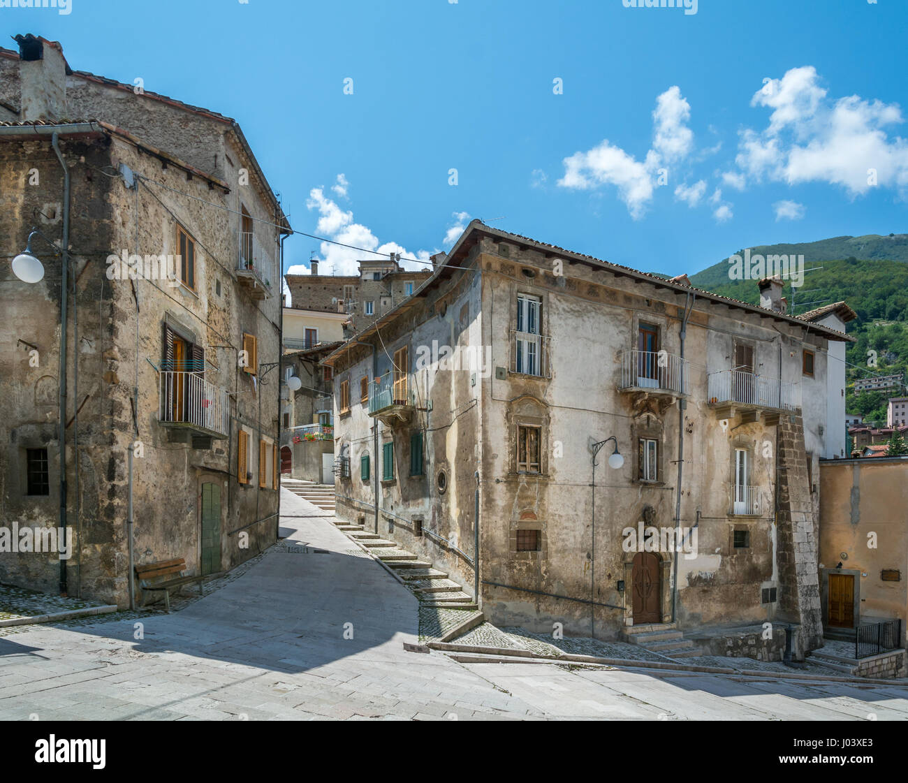 Scanno, L'Aquila Province, Abruzzo (Italy Stock Photo - Alamy