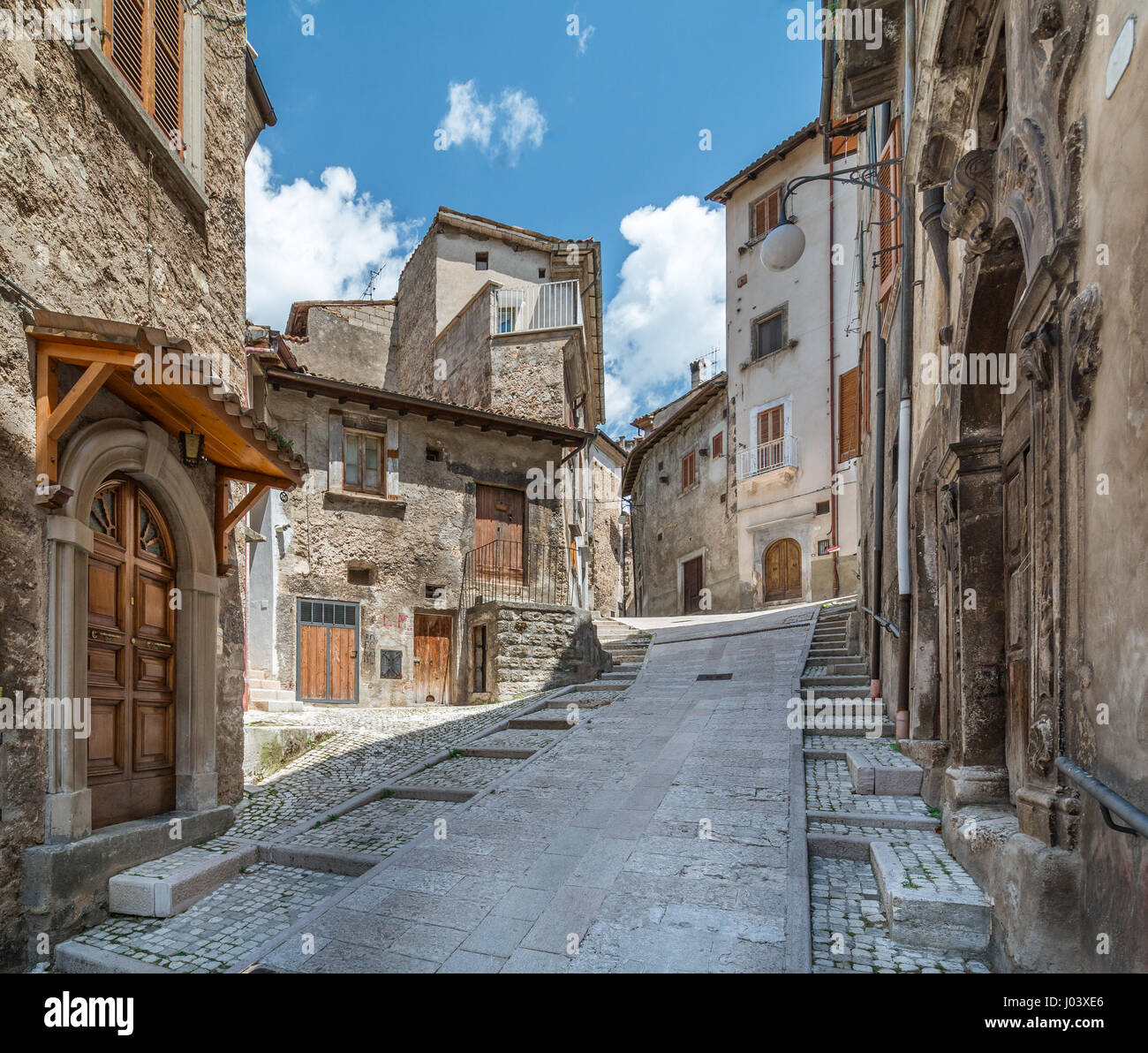 Scanno, L'Aquila Province, Abruzzo (Italy Stock Photo - Alamy