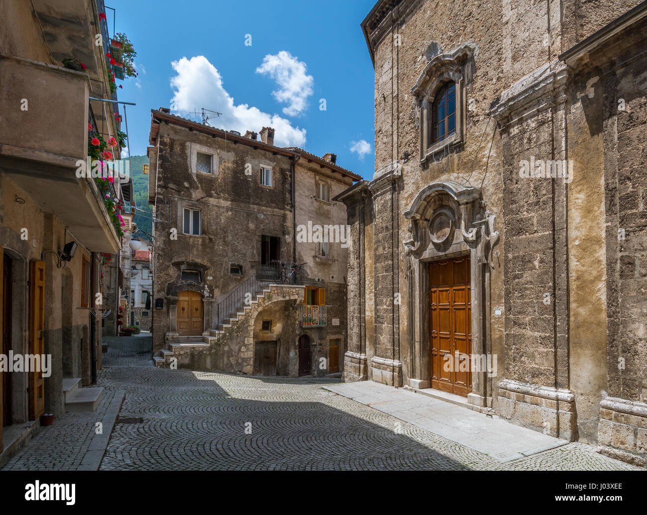 Scanno, L'Aquila Province, Abruzzo (Italy Stock Photo - Alamy
