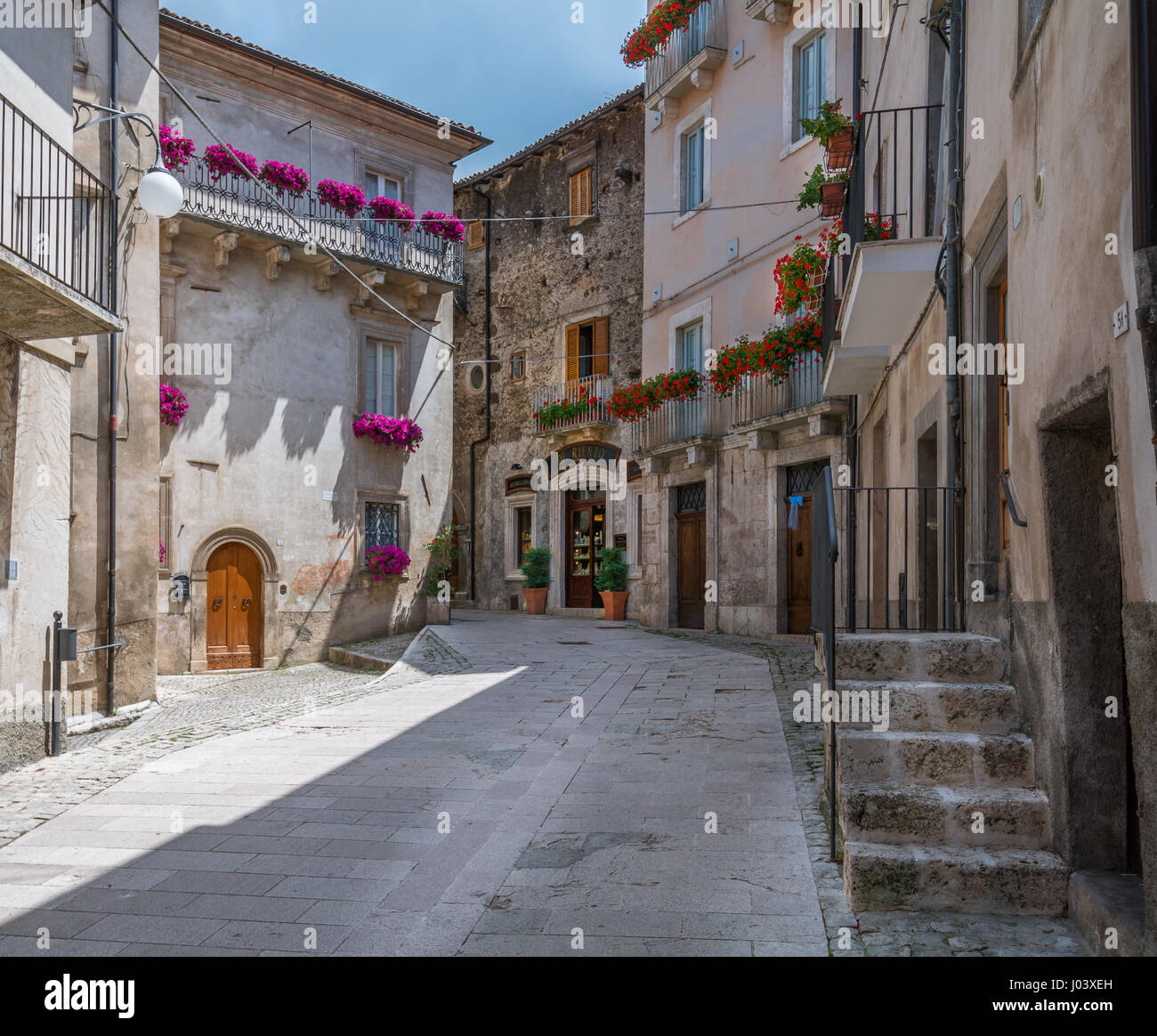 Scanno, L'Aquila Province, Abruzzo (Italy Stock Photo - Alamy