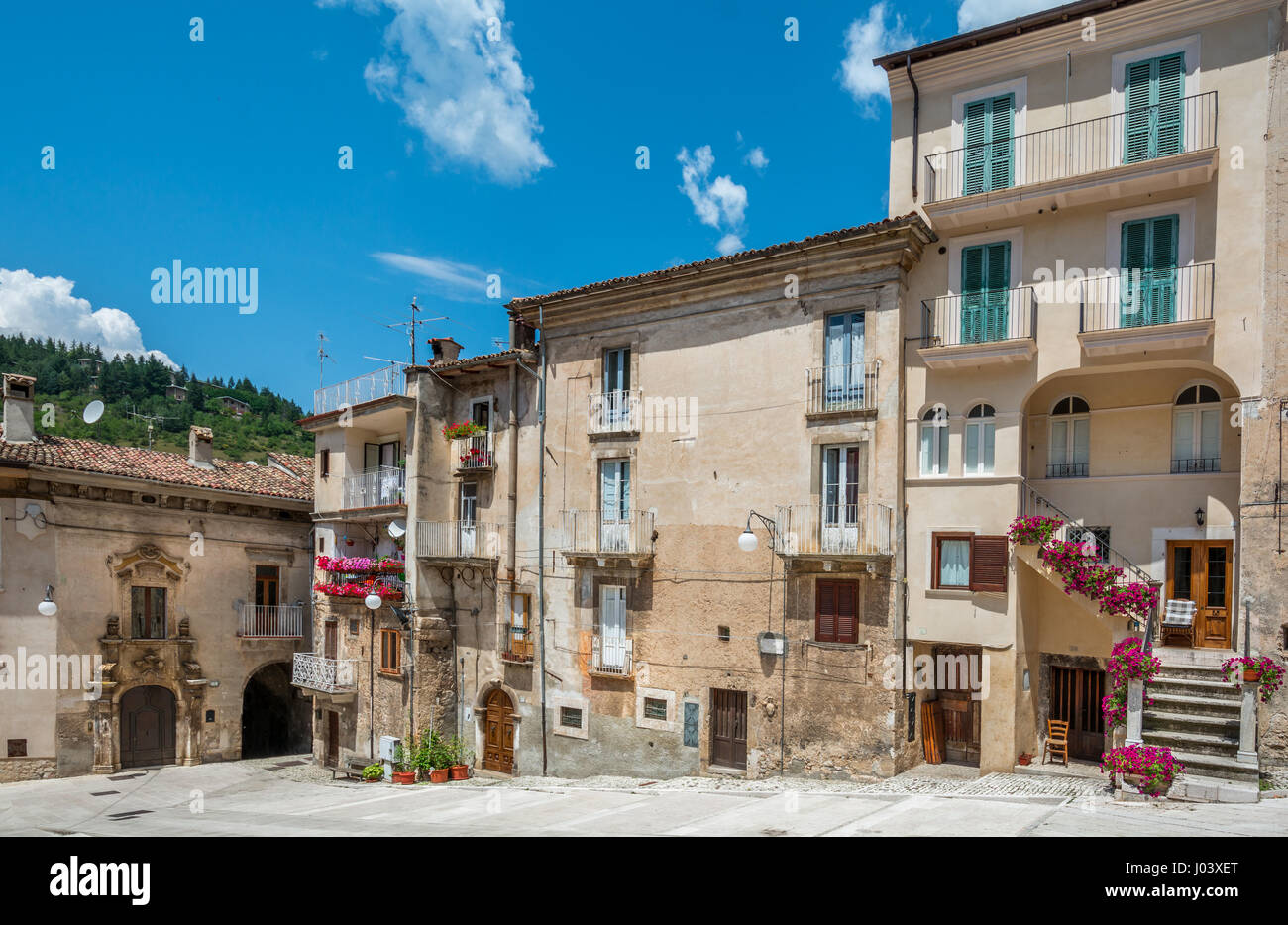 Scanno, L'Aquila Province, Abruzzo (Italy Stock Photo - Alamy