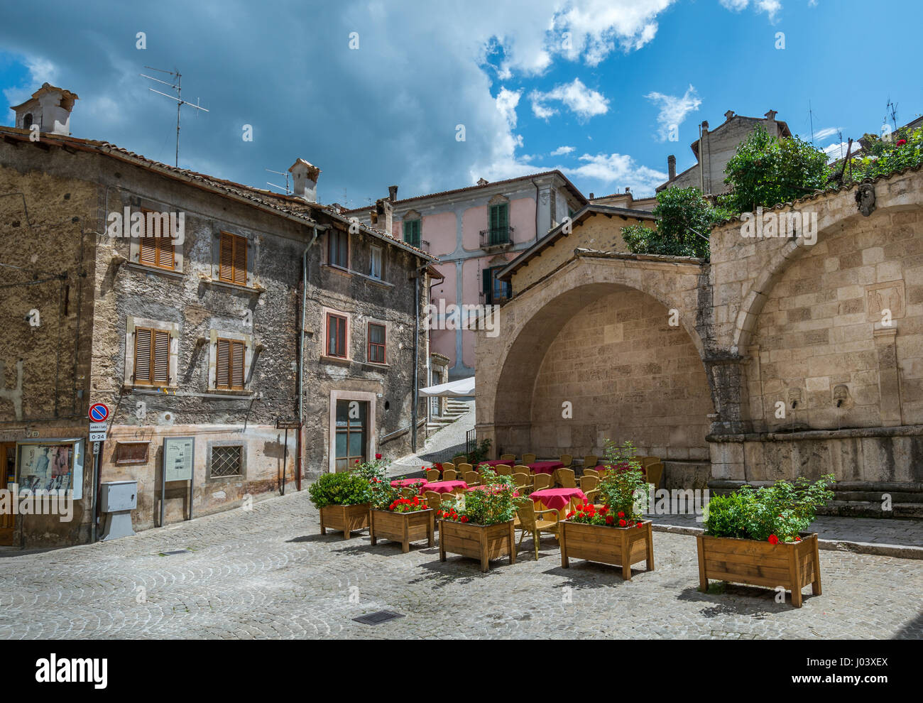 Scanno, L'Aquila Province, Abruzzo (Italy Stock Photo - Alamy