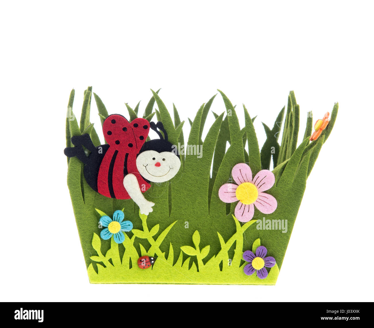 Happy holidays on pastel Cut Out Stock Images & Pictures - Alamy