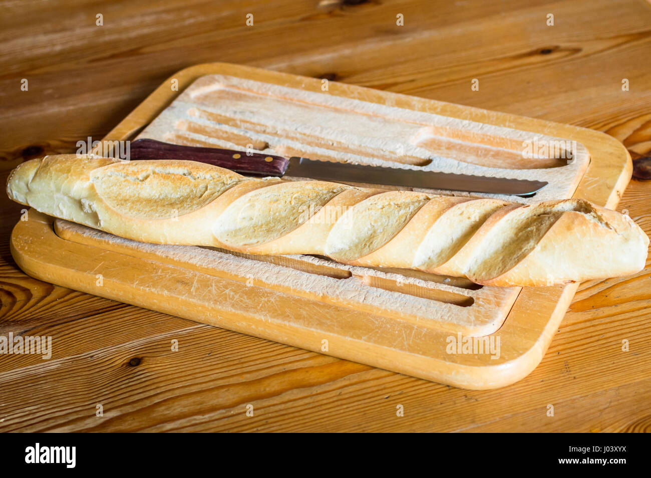 French bread baguette Stock Photo - Alamy