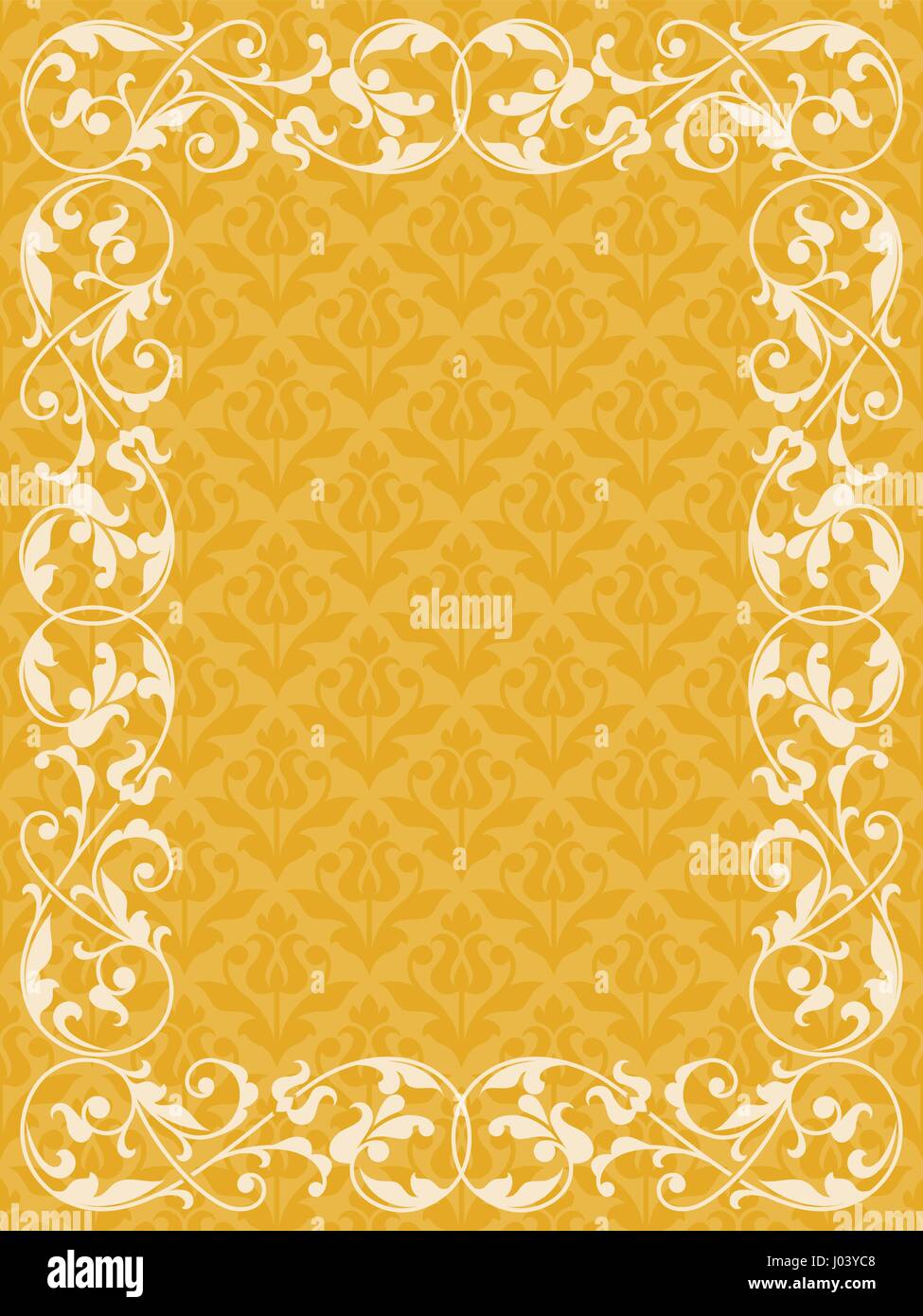 Floral pattern for invitation card Stock Vector Image & Art - Alamy