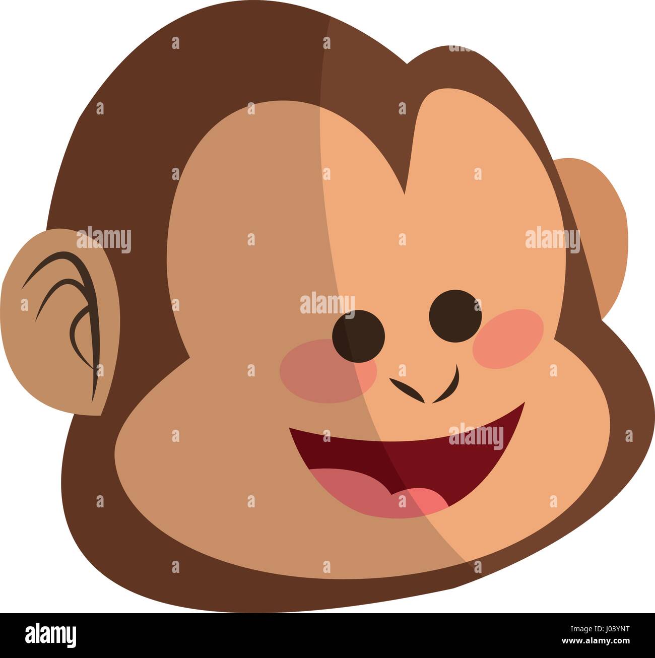 monkey cartoon icon Stock Vector Image & Art - Alamy