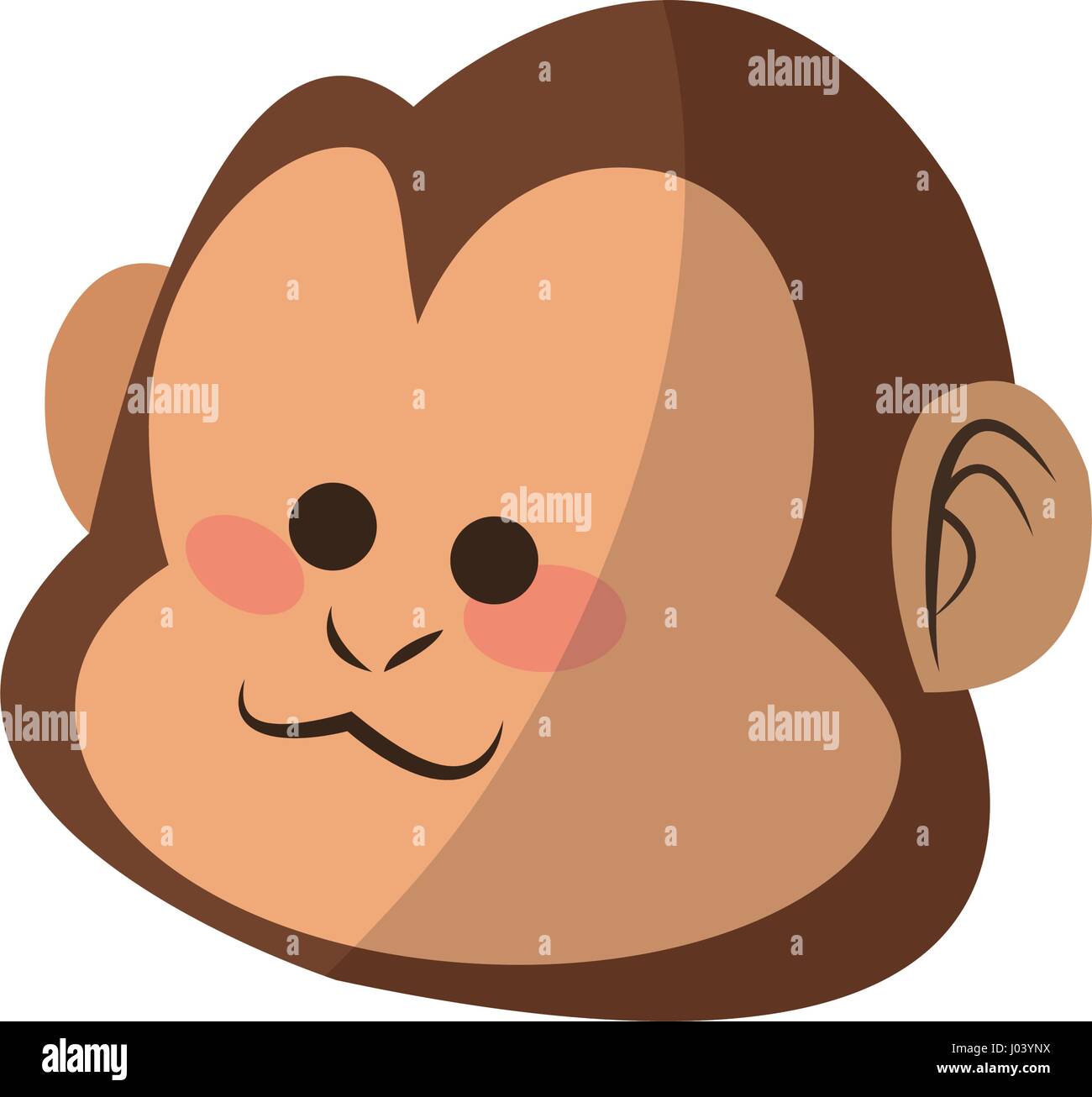 monkey cartoon icon Stock Vector Image & Art - Alamy