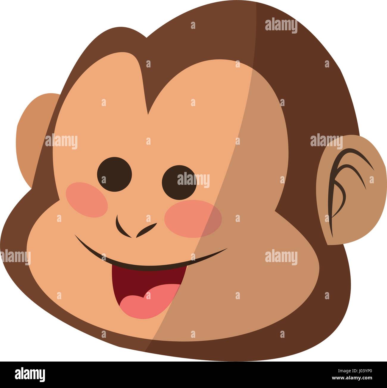 monkey cartoon icon Stock Vector Image & Art - Alamy