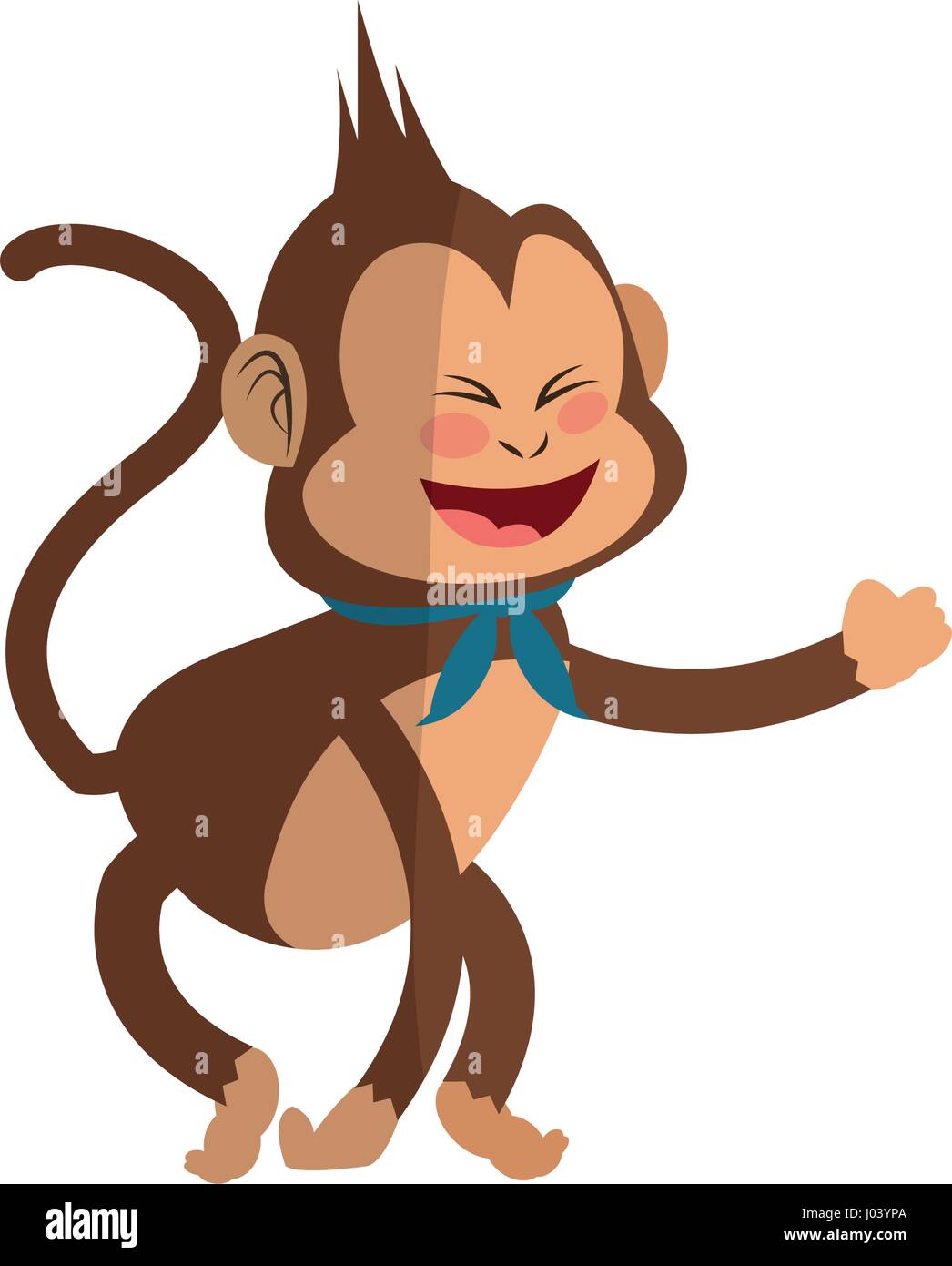 monkey cartoon icon Stock Vector Image & Art - Alamy