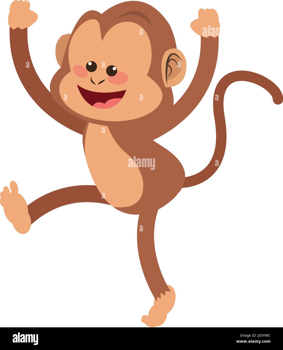 monkey cartoon icon Stock Vector Image & Art - Alamy