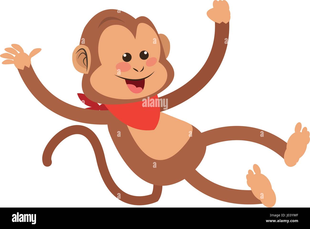 monkey cartoon icon Stock Vector Image & Art - Alamy