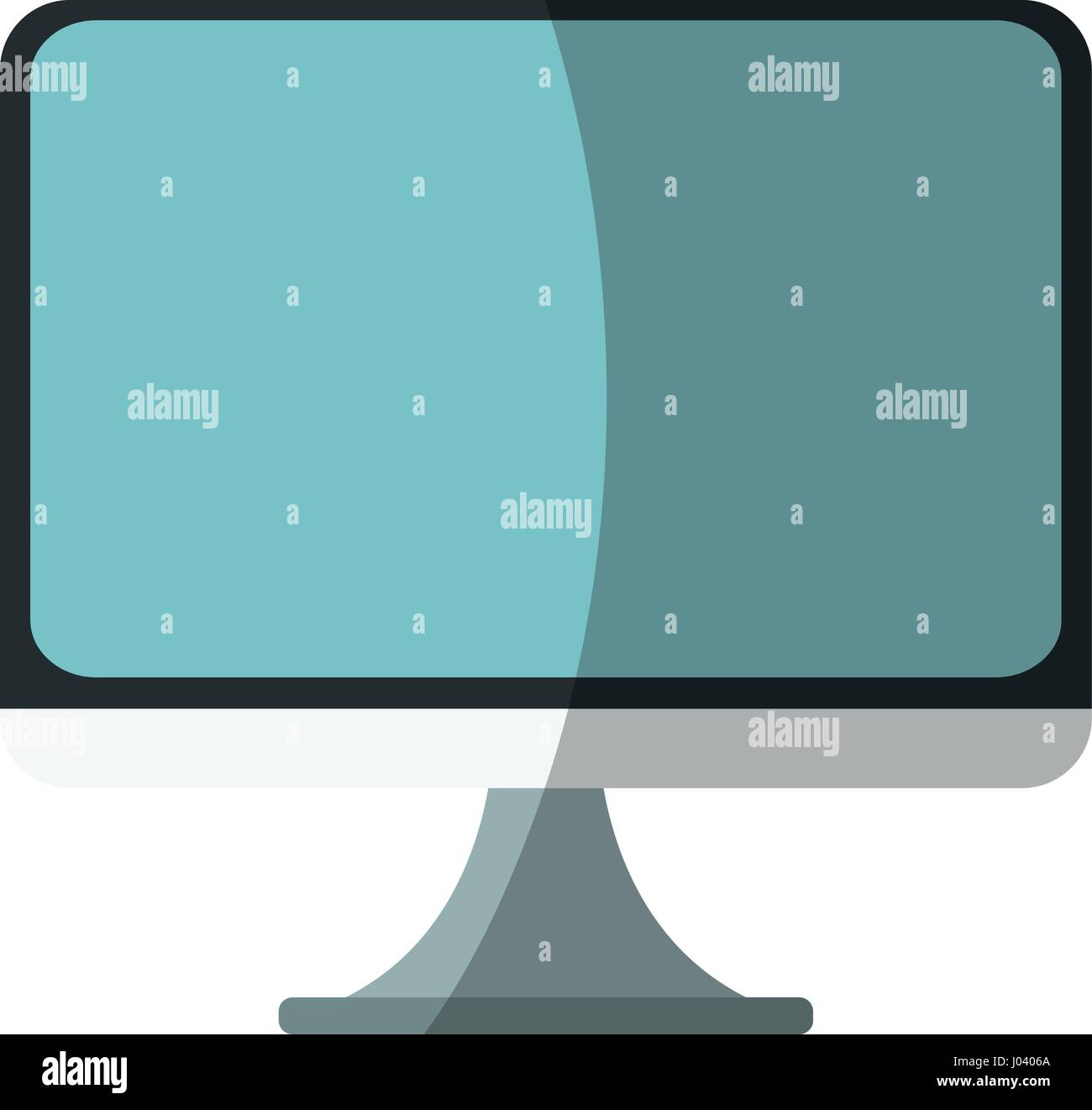 monitor computer icon Stock Vector Image & Art - Alamy