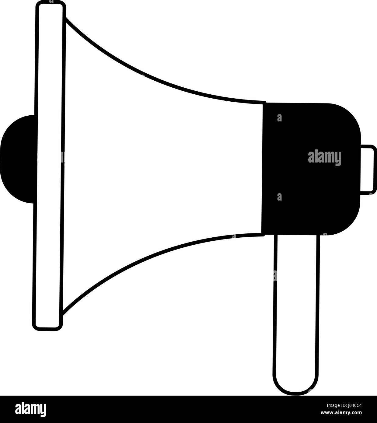 megaphone device icon Stock Vector Image & Art - Alamy