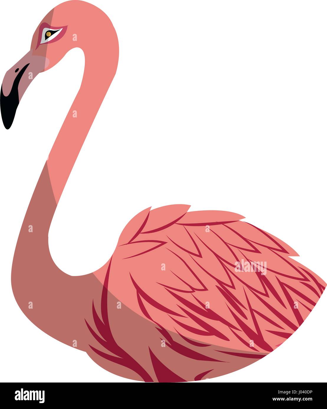 pink flamingo icon Stock Vector Image & Art - Alamy