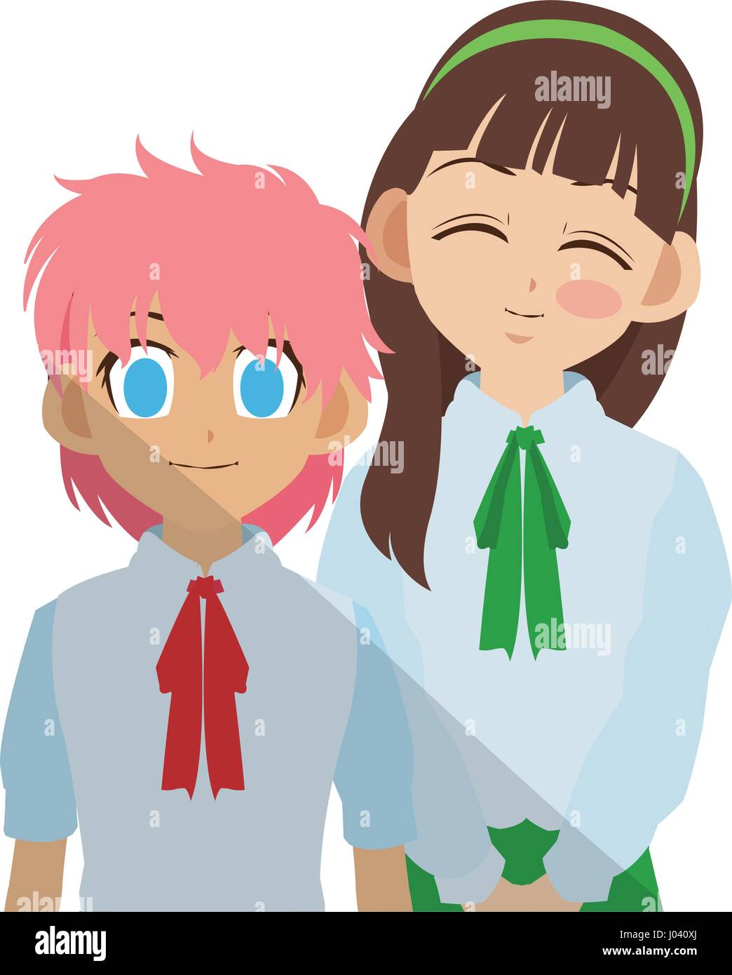 anime girl design Stock Vector Image & Art - Alamy