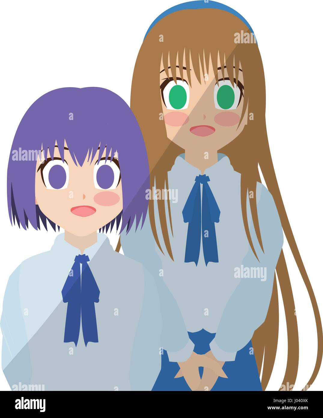 anime girl design Stock Vector Image & Art - Alamy