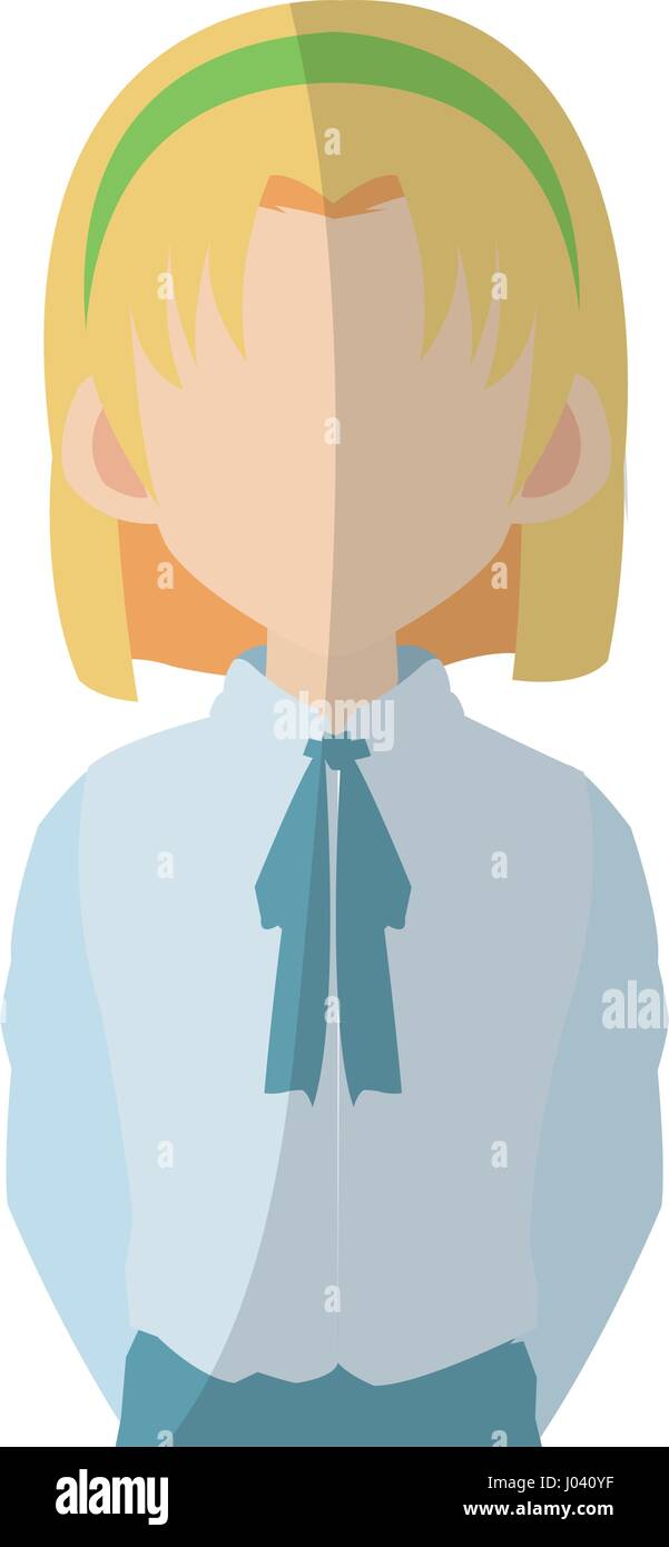anime girl design Stock Vector Image & Art - Alamy