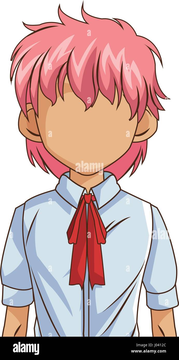 anime girl design Stock Vector Image & Art - Alamy