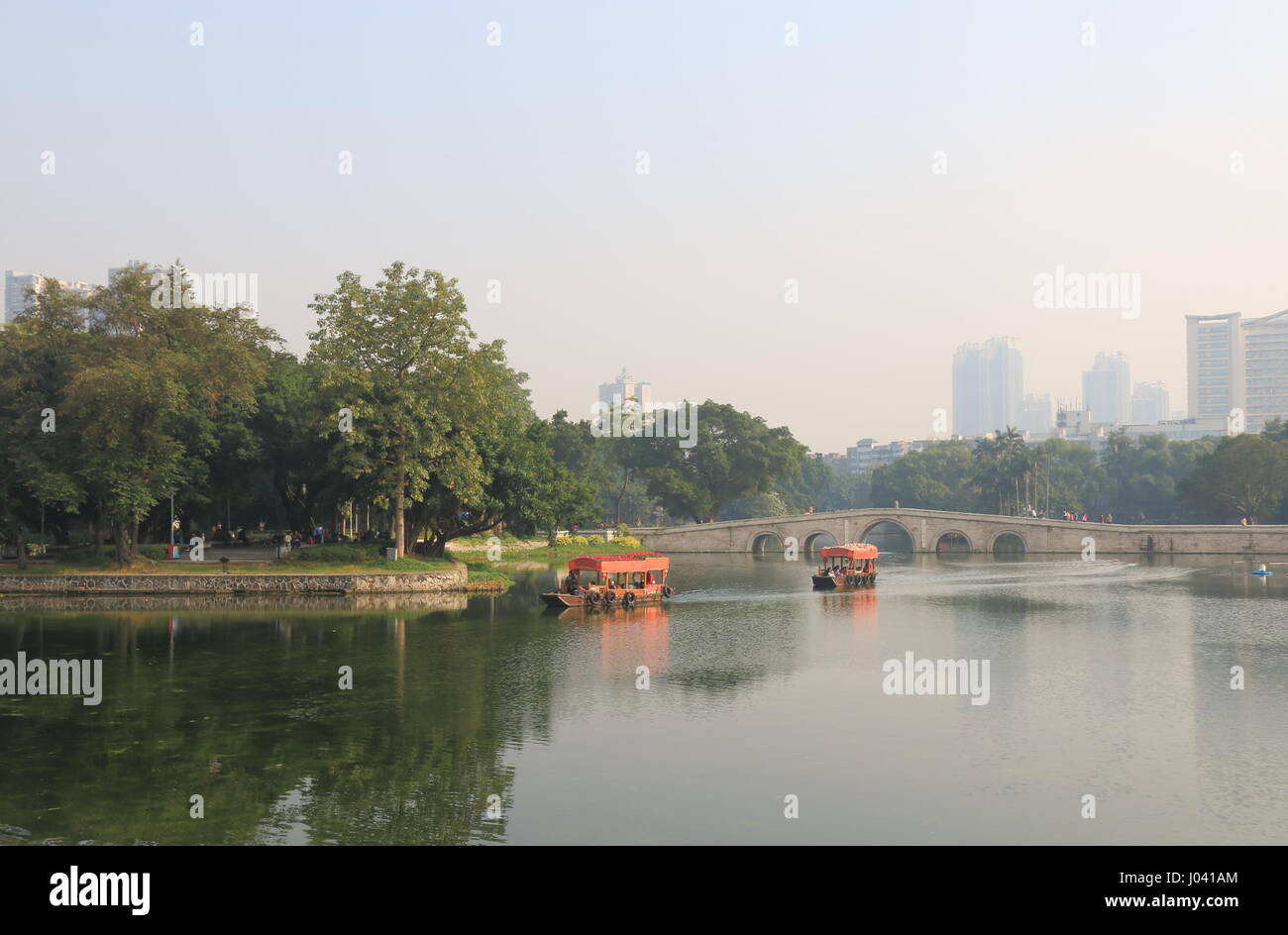 Guangzhou liwan lake park hi-res stock photography and images - Alamy