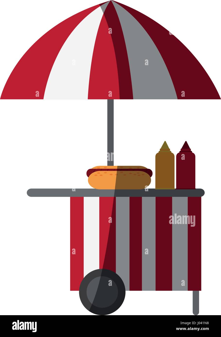 food cart icon Stock Vector Image & Art - Alamy