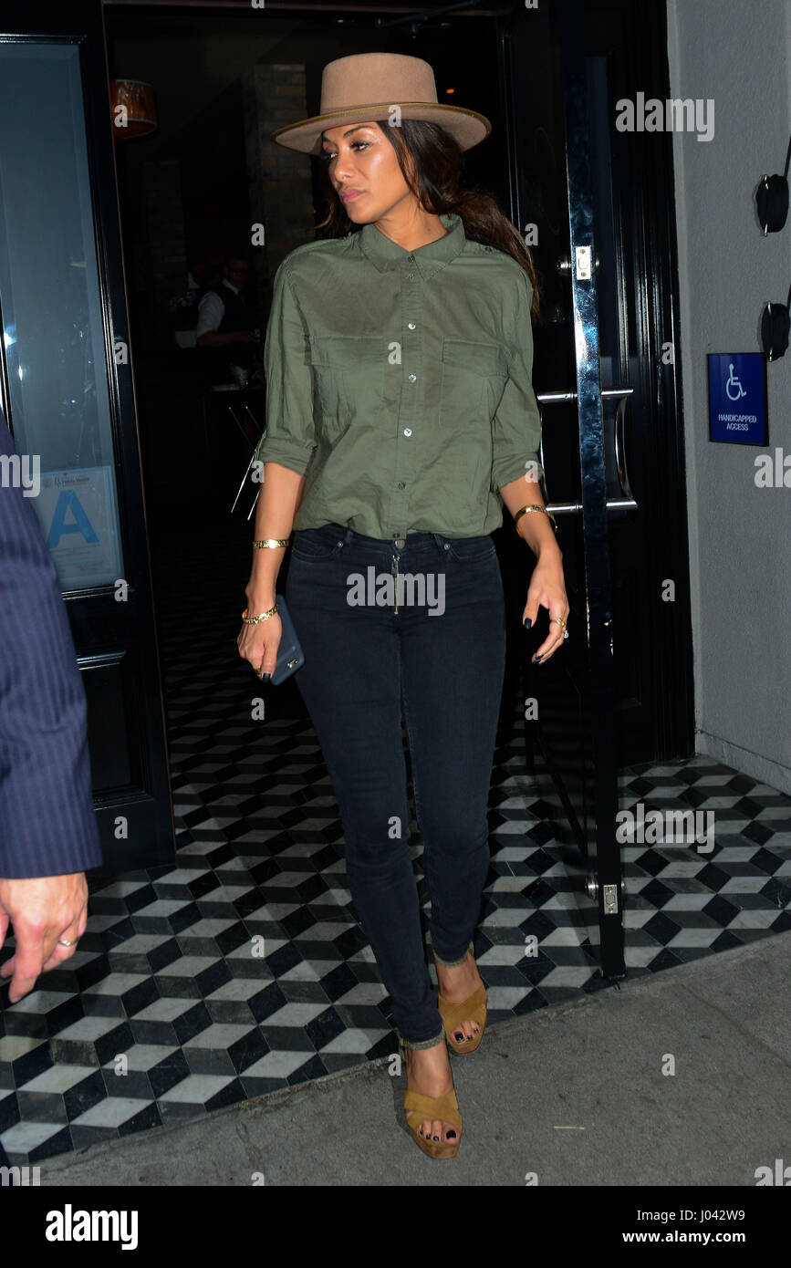 Nicole Scherzinger at Craig's restaurant in West Hollywood Featuring ...