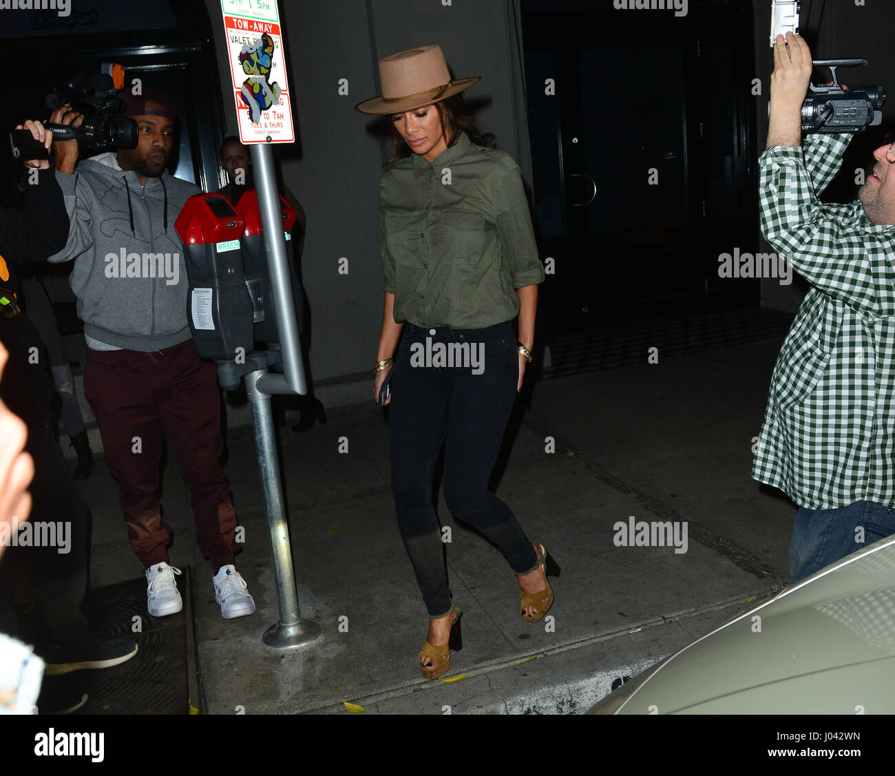 Nicole Scherzinger at Craig's restaurant in West Hollywood Featuring ...