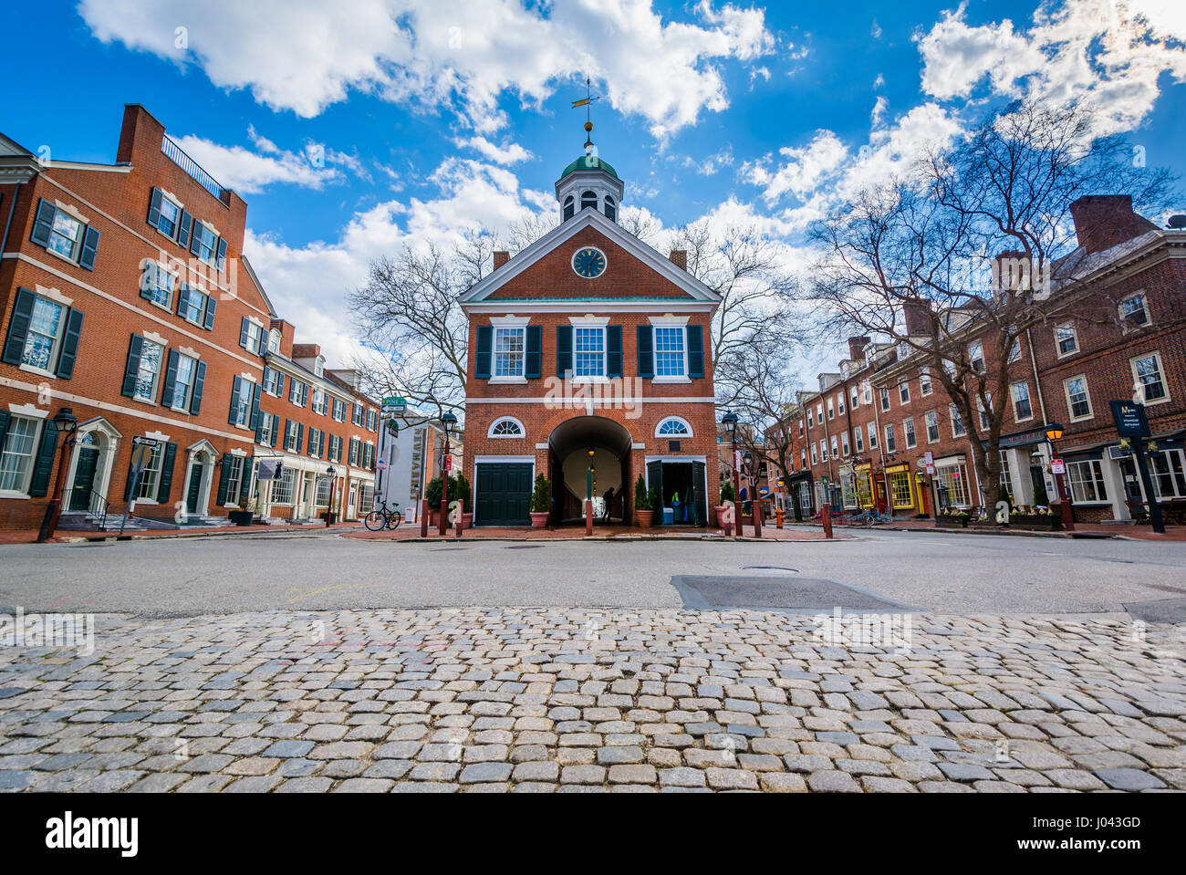 Head House Square, in Society Hill, Philadelphia, Pennsylvania Stock ...
