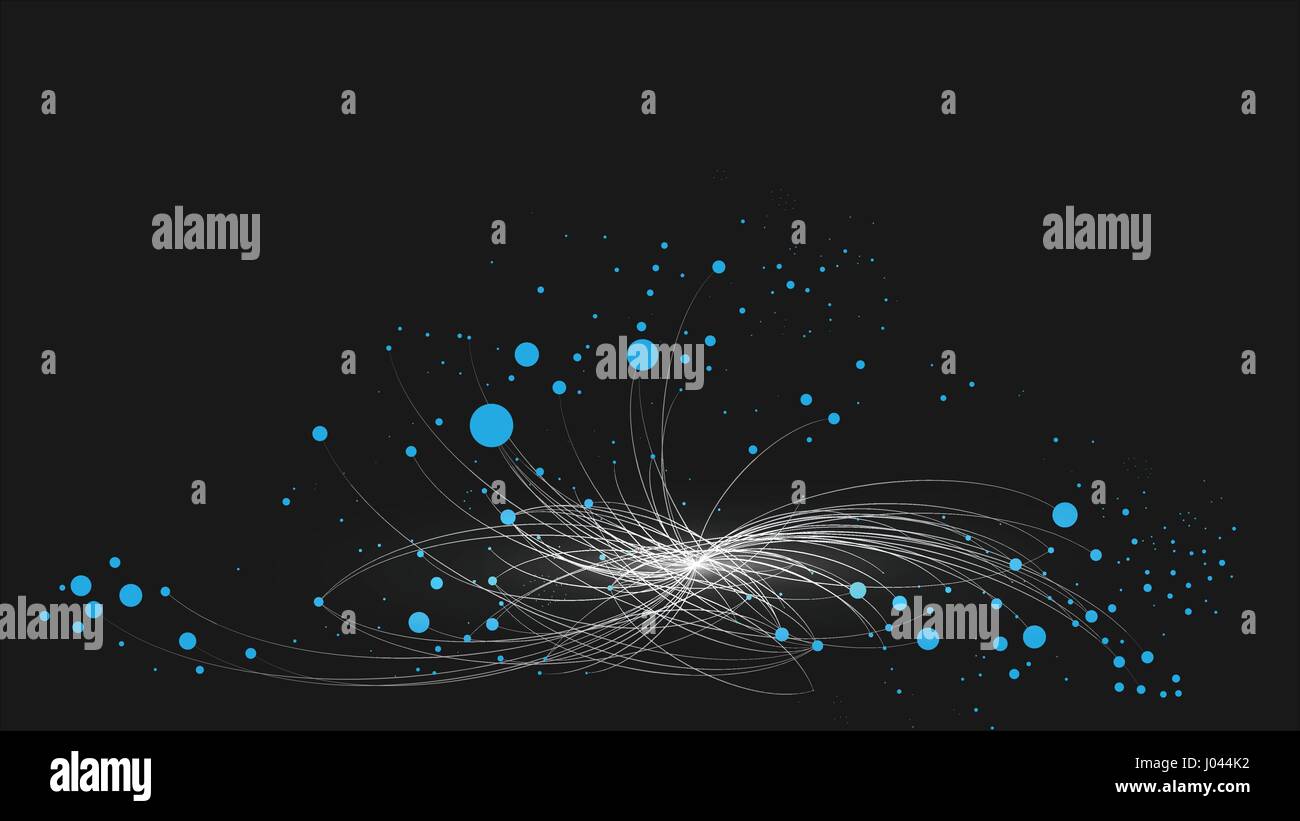 Abstract Galaxy , Data Cluster - Vector Illustration Stock Vector Image ...