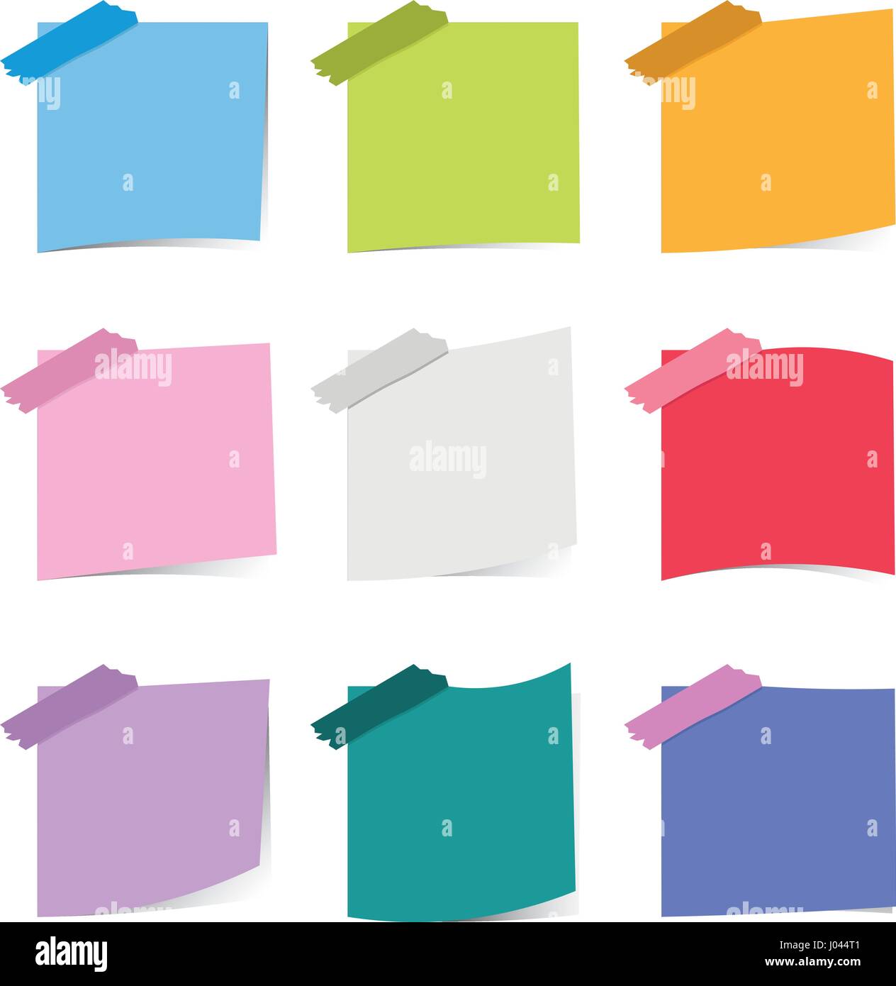 Paper sheet pin on Stock Vector Images - Alamy