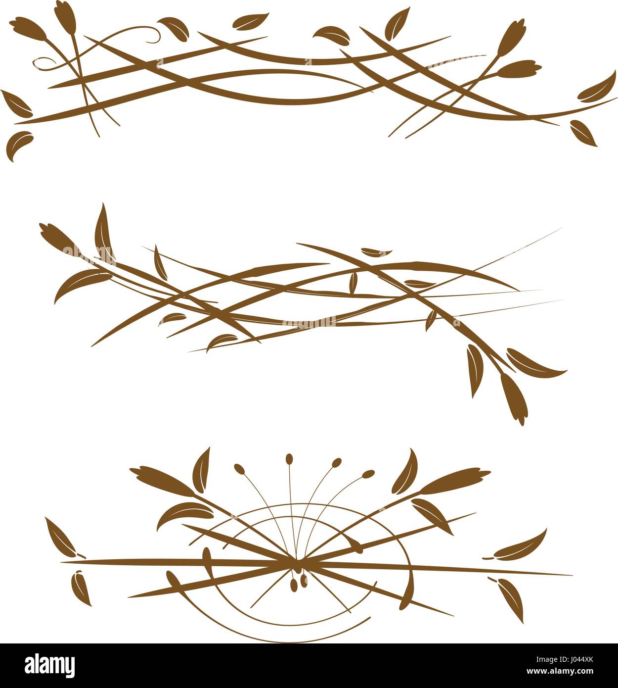 Vector decorative design elements & page decor Stock Vector Image & Art ...