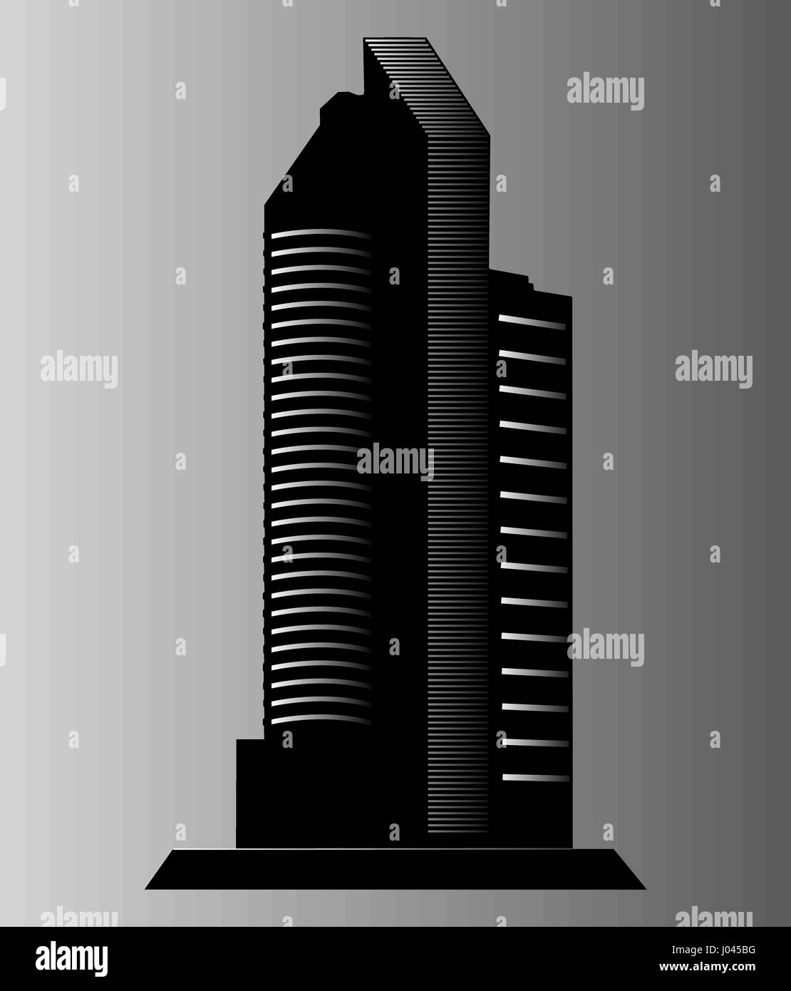 illustration of architectural building Stock Vector Image & Art - Alamy