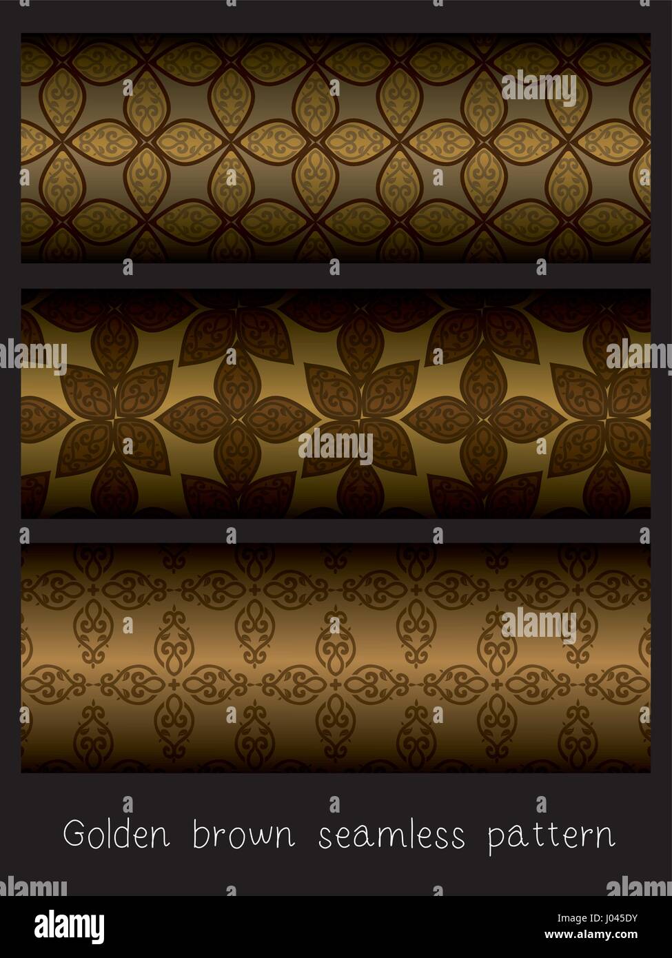 Golden brown seamless pattern Stock Vector Image & Art - Alamy