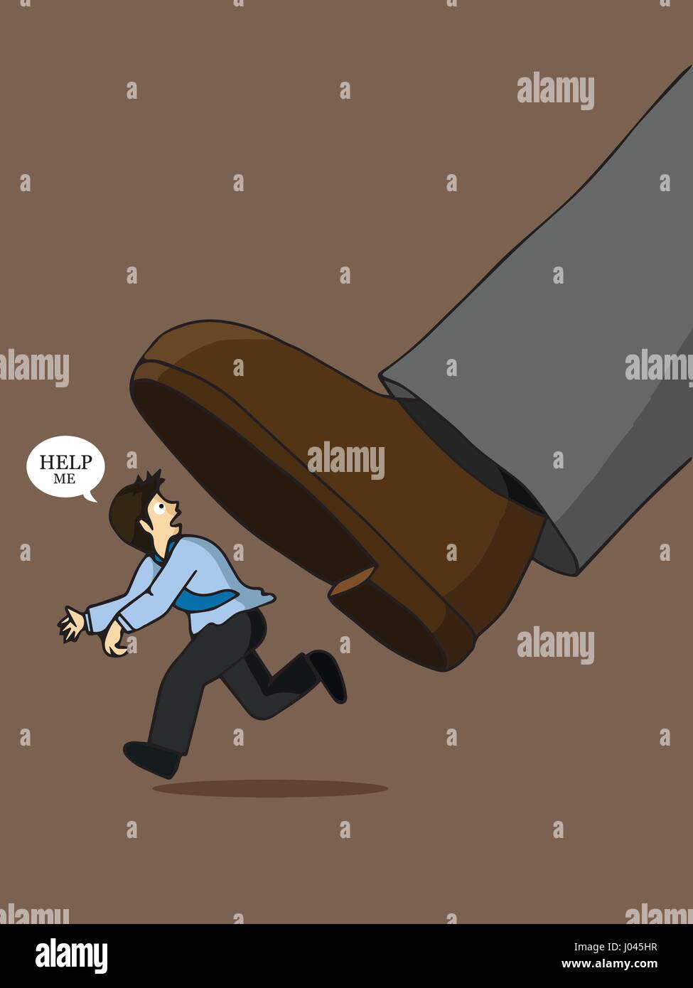 Big boss vector vectors hi-res stock photography and images - Alamy