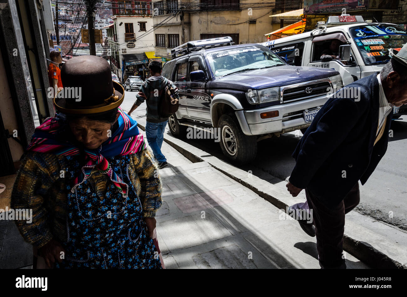 Bolivia, everyday life - 09/03/2015 - Bolivia / La Paz - Bolivia / La ...