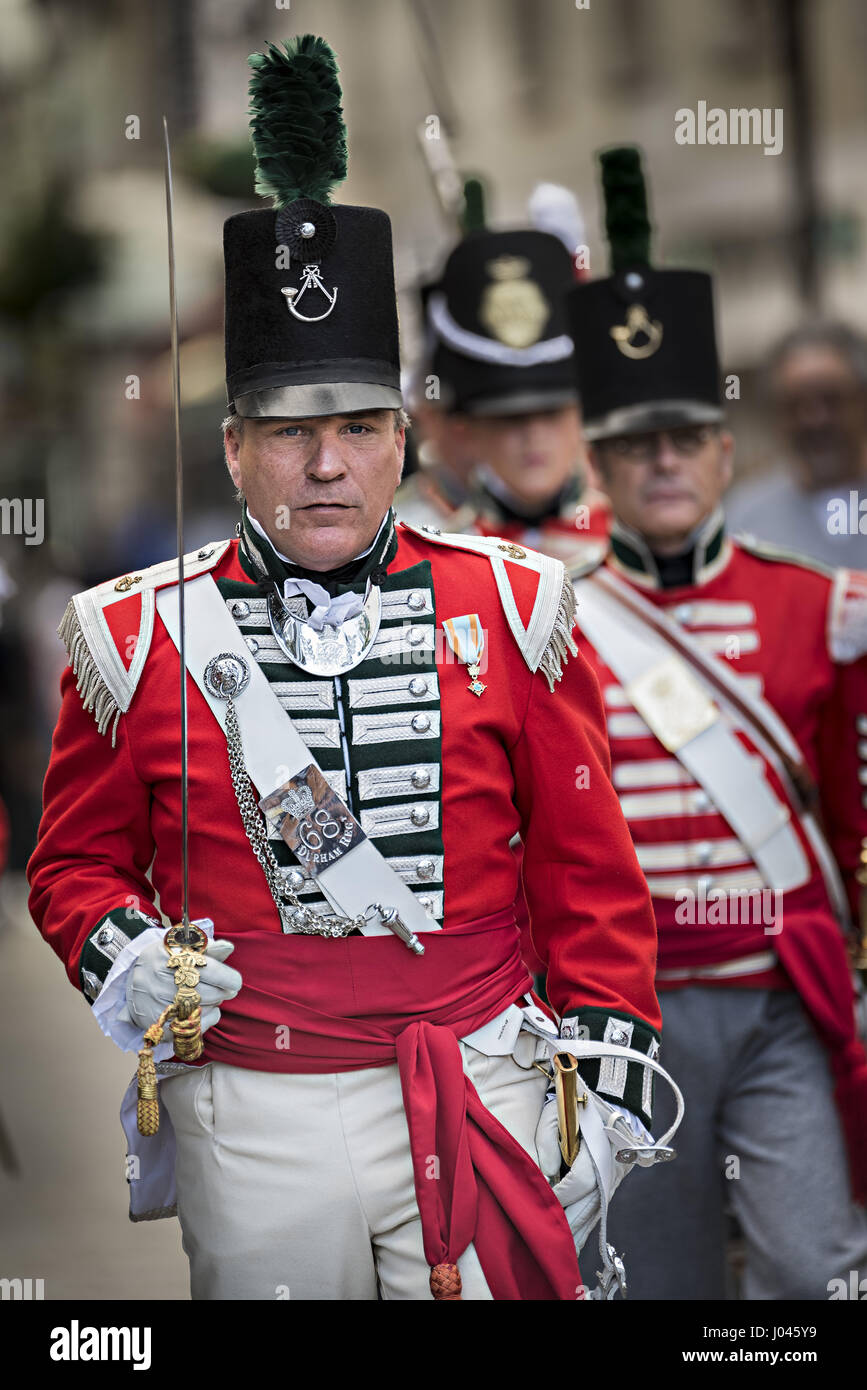 Gibraltar Military Reenactment Stock Photo - Alamy