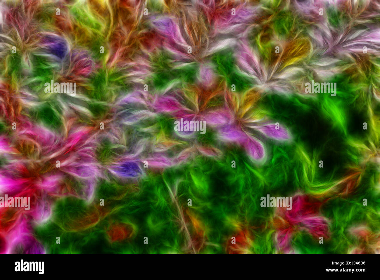 Abstract background from bright colorful flowers. Beautiful fabulous ...