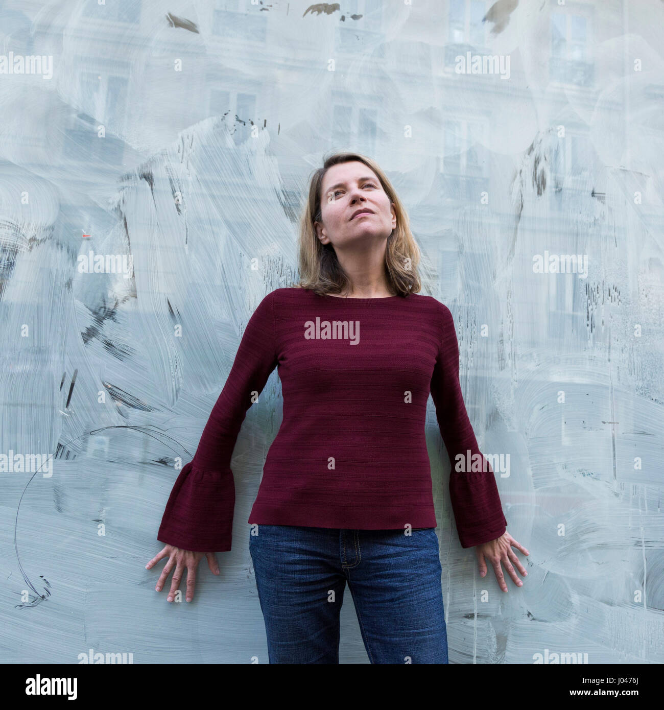 Portrait of Jennifer Haigh 30/03/2017 ©Philippe MATSAS Stock Photo - Alamy