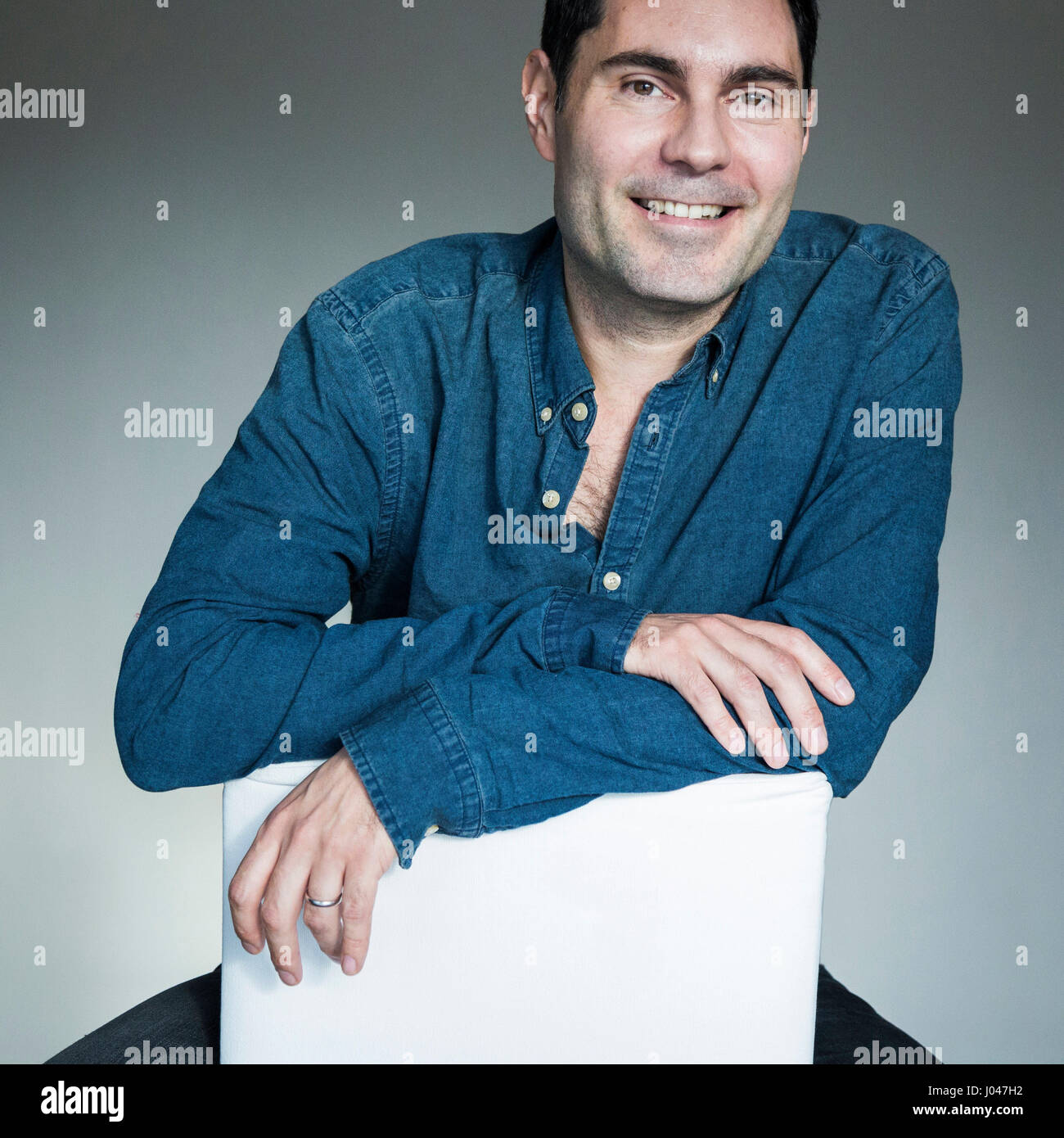 Portrait of Aymeric Patricot 15/12/2015 ©Philippe MATSAS/Opale Stock ...