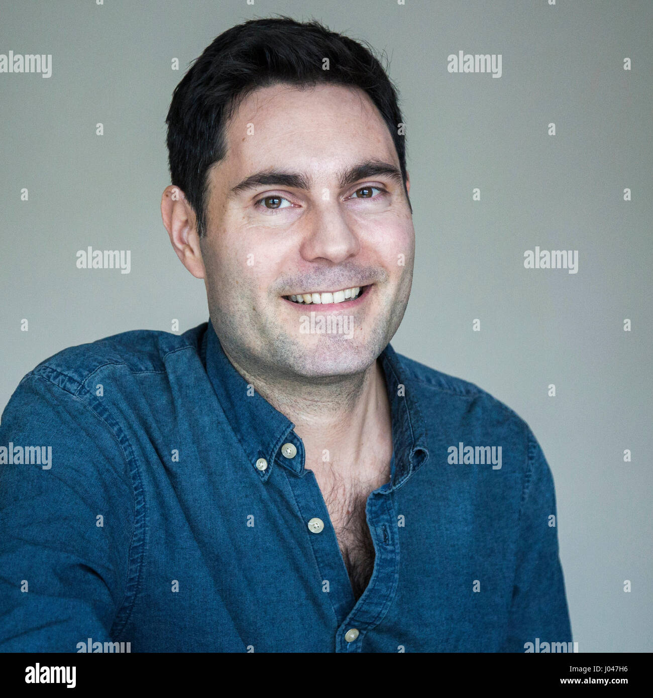 Portrait of Aymeric Patricot 15/12/2015 ©Philippe MATSAS/Opale Stock ...