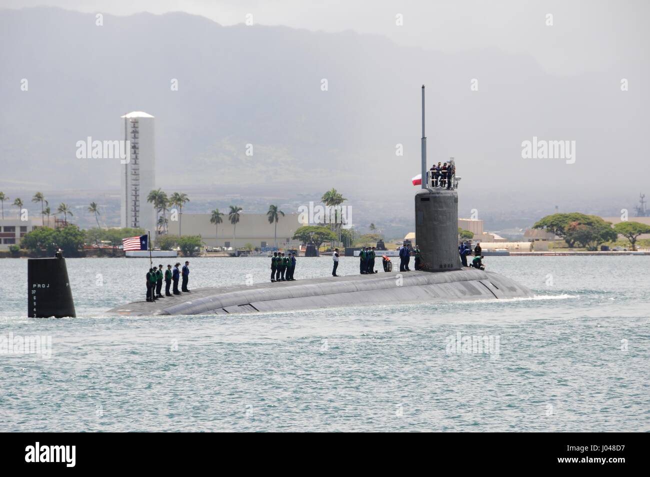 Virginia class submarine uss texas hi-res stock photography and images ...
