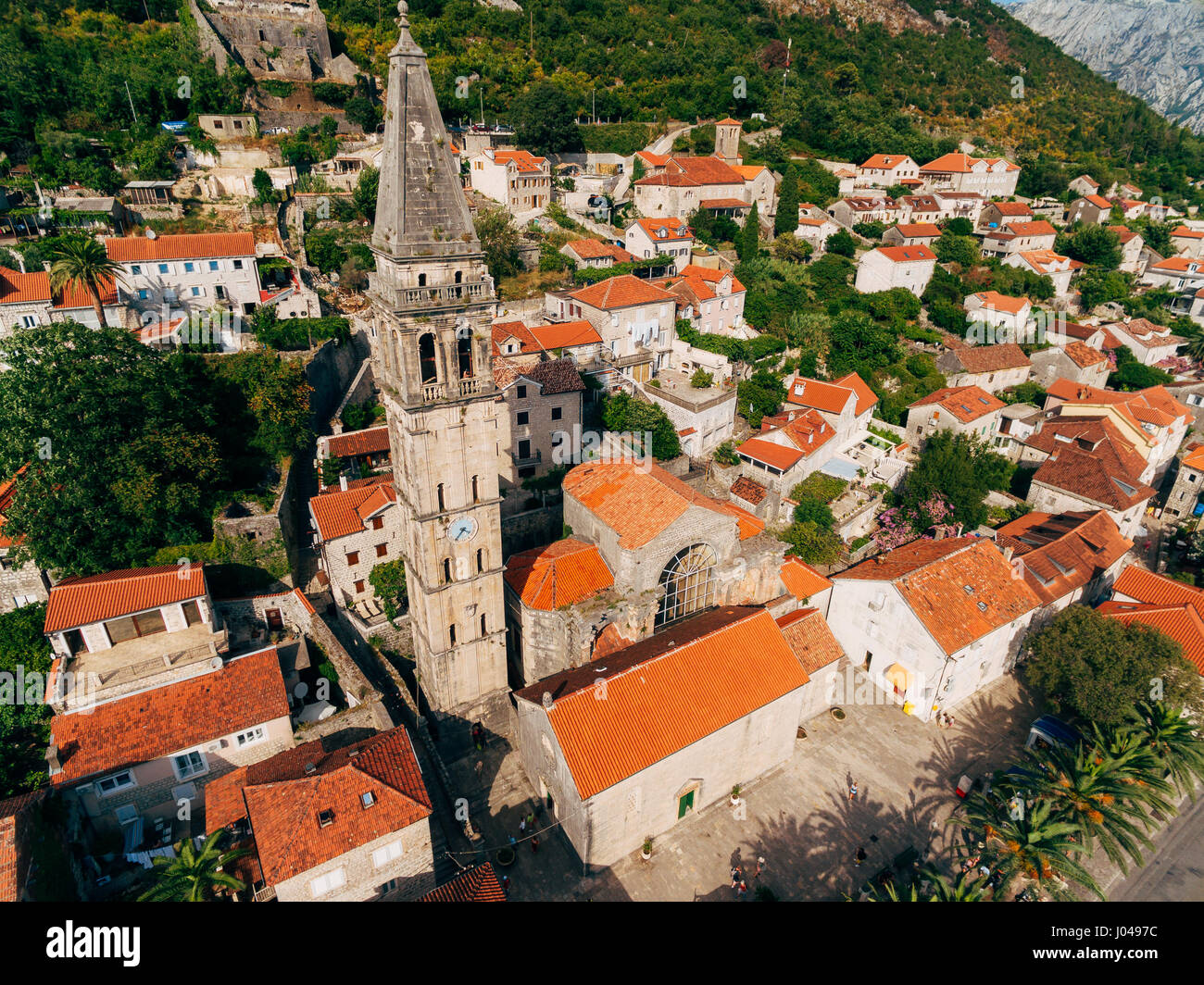 St. Nicholas Church, Perast, Montenegro Stock Photo - Alamy