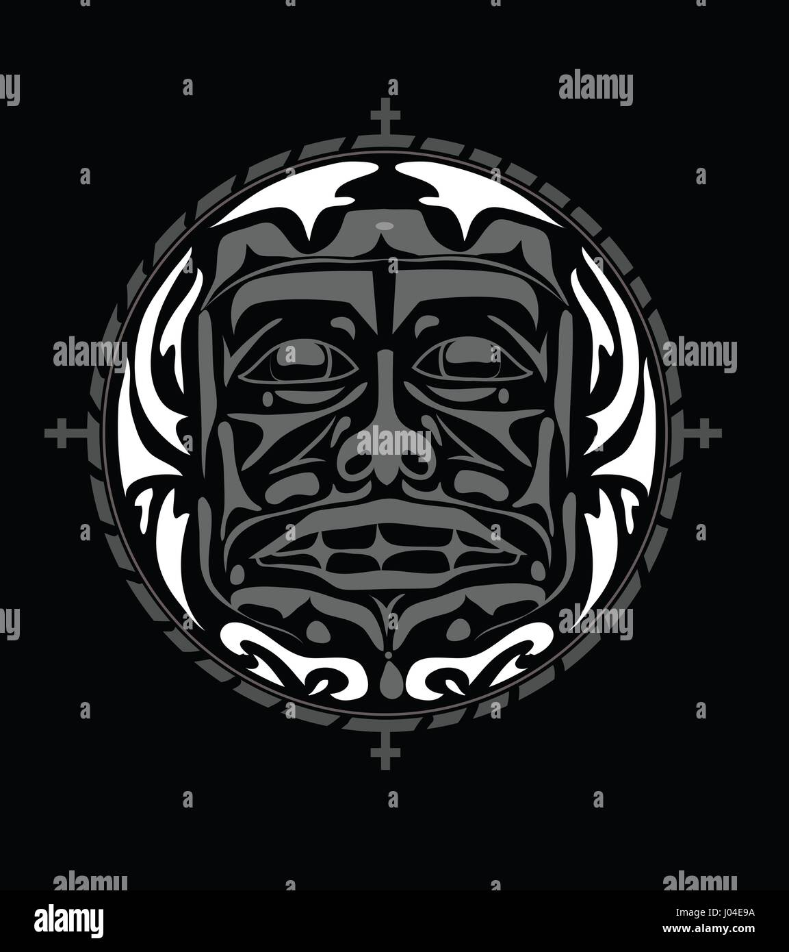 Vector illustration of the face symbol Stock Vector Image & Art - Alamy