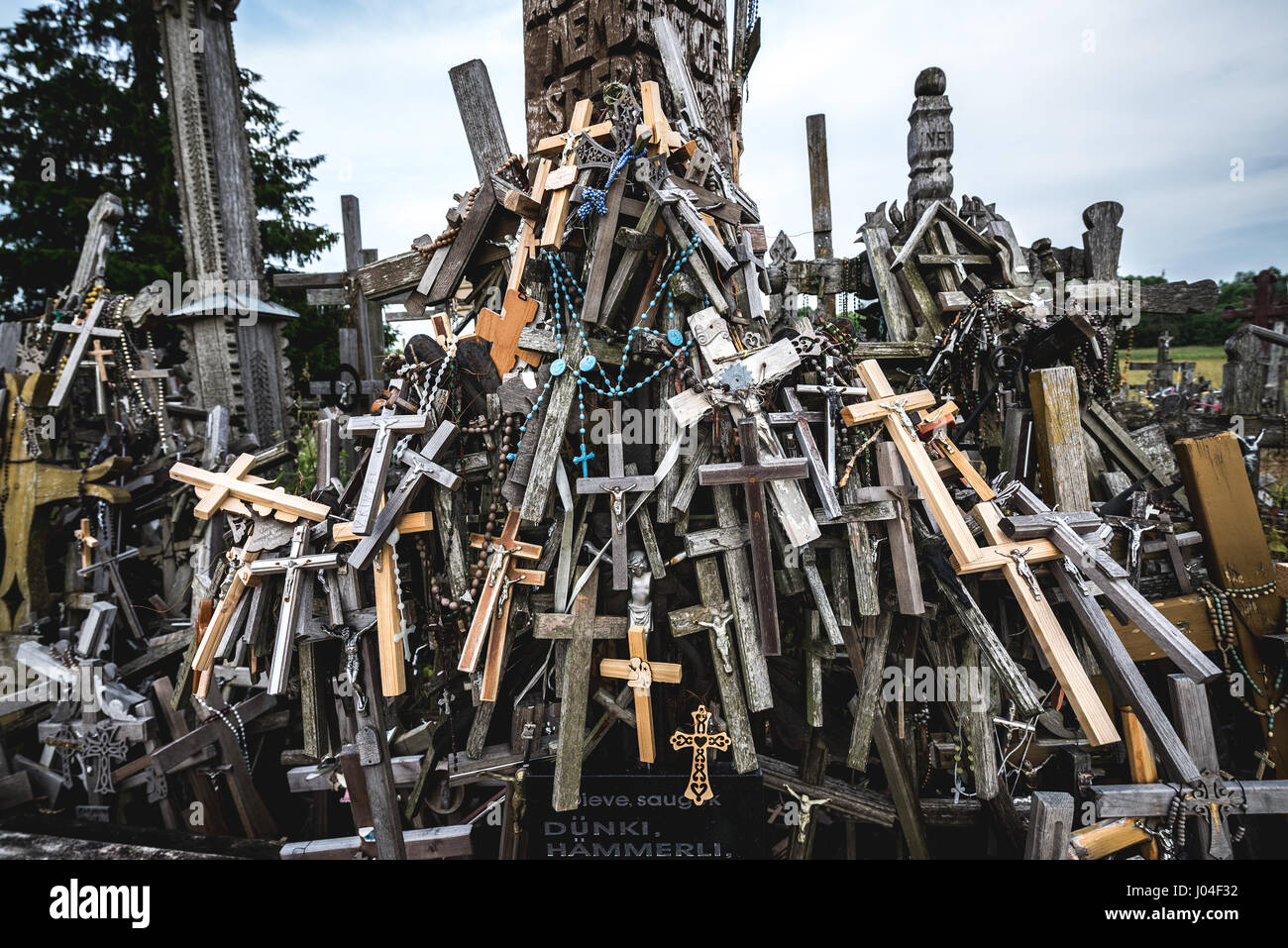 Pilgrims Crosses High Resolution Stock Photography and Images - Alamy