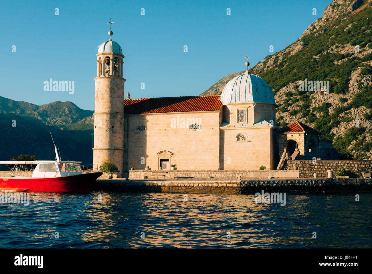The island of Gospa od Skrpjela, Kotor Bay, Montenegro Stock Photo - Alamy