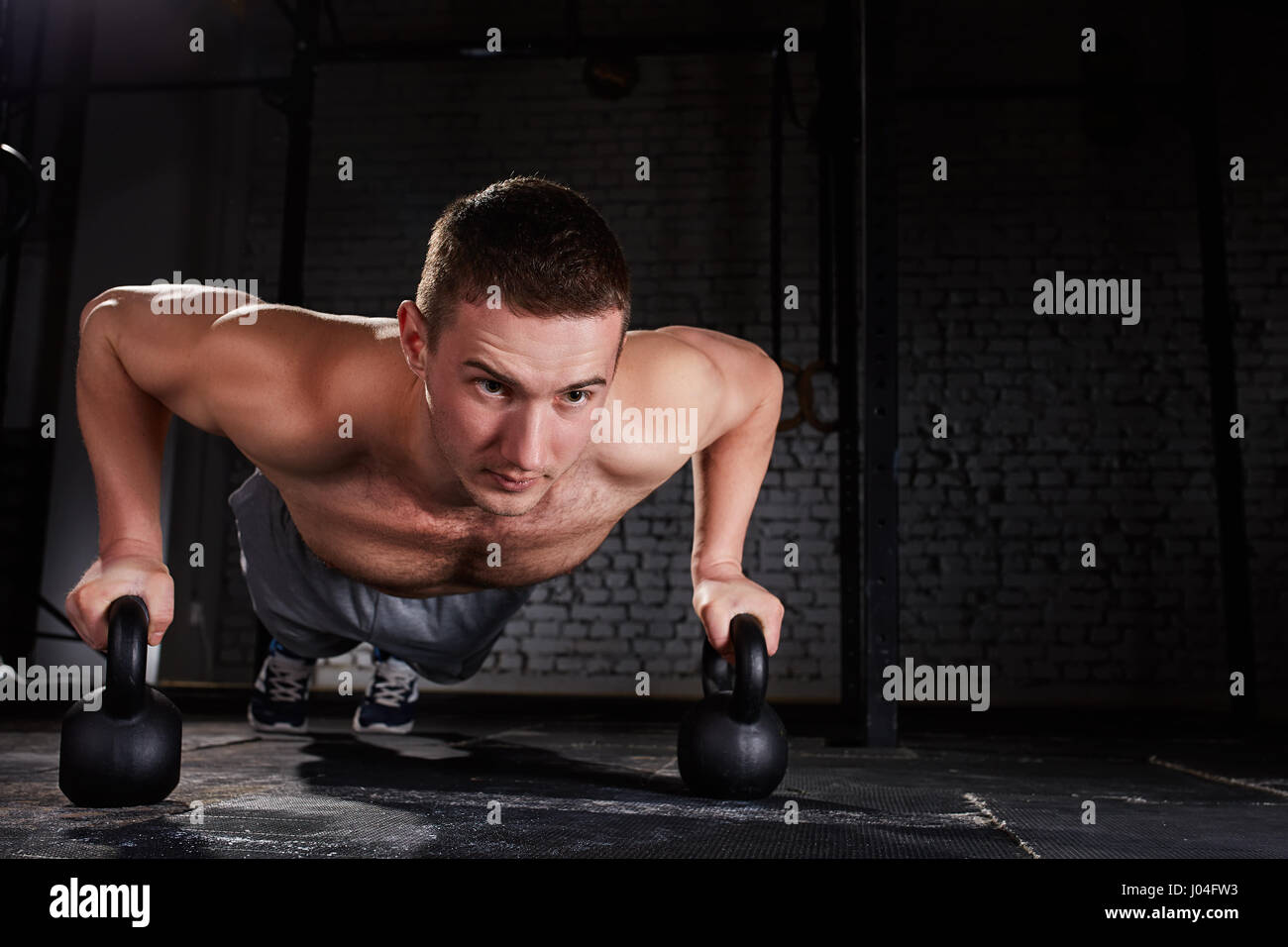 Pushups against a wall hi-res stock photography and images - Alamy