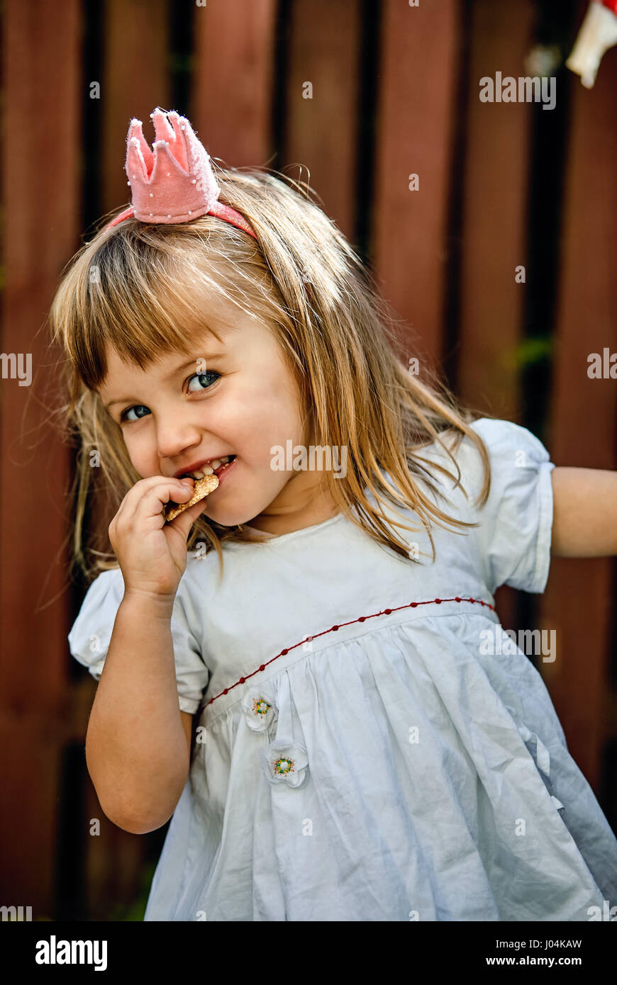 beautiful little princess girl Stock Photo - Alamy