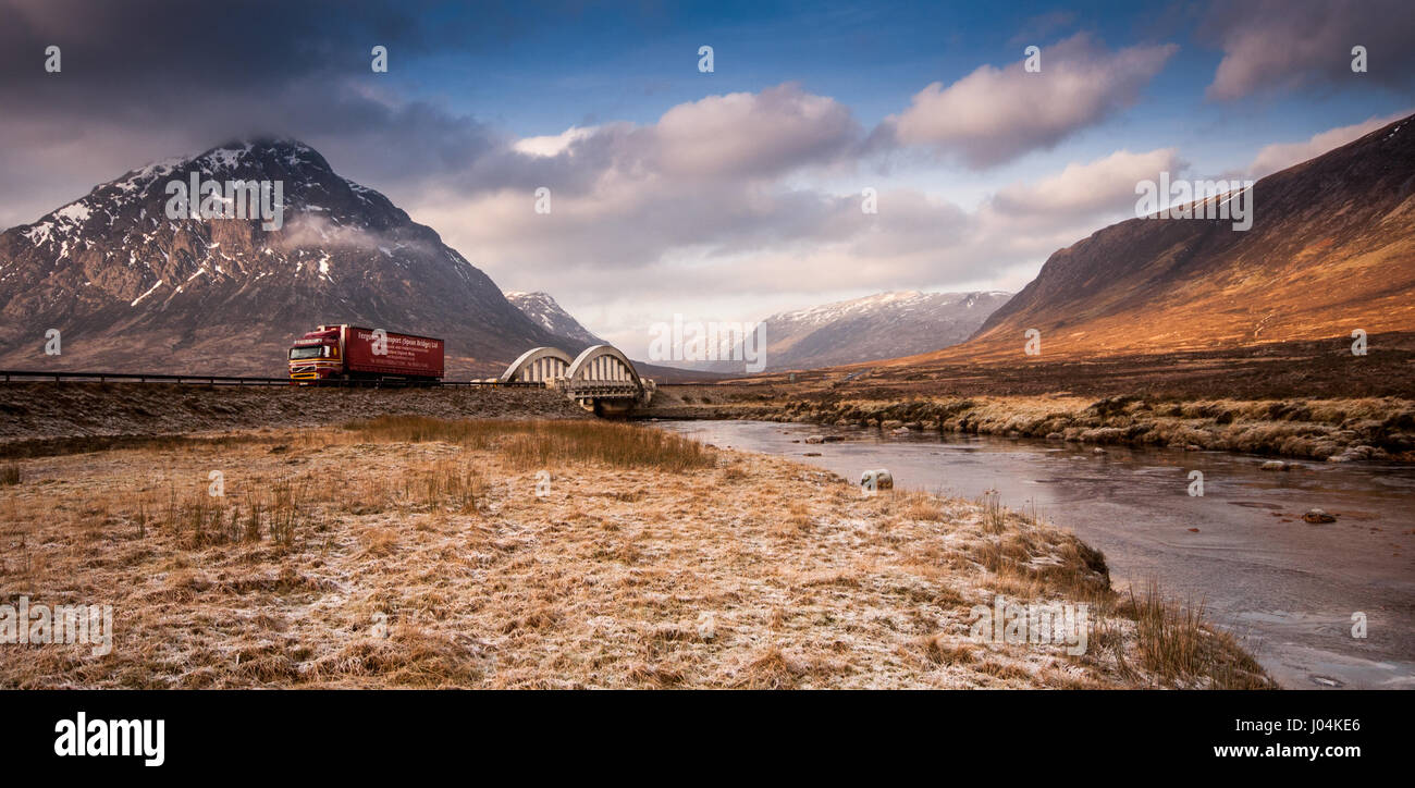 Scottish road rannoch hi-res stock photography and images - Alamy