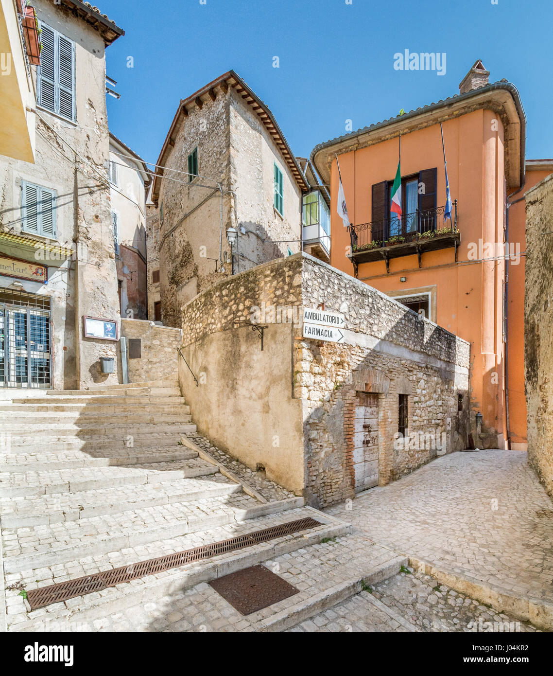 Roccantica, rural medieval village in Rieti Province, Lazio (Italy ...
