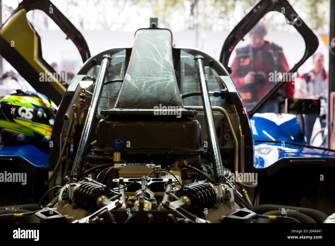 Monza, Italy - April 01, 2017: Alpine A470 - Gibson of Signatech Alpine ...