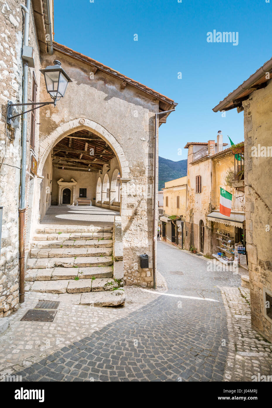 Sermoneta castle view hi-res stock photography and images - Alamy